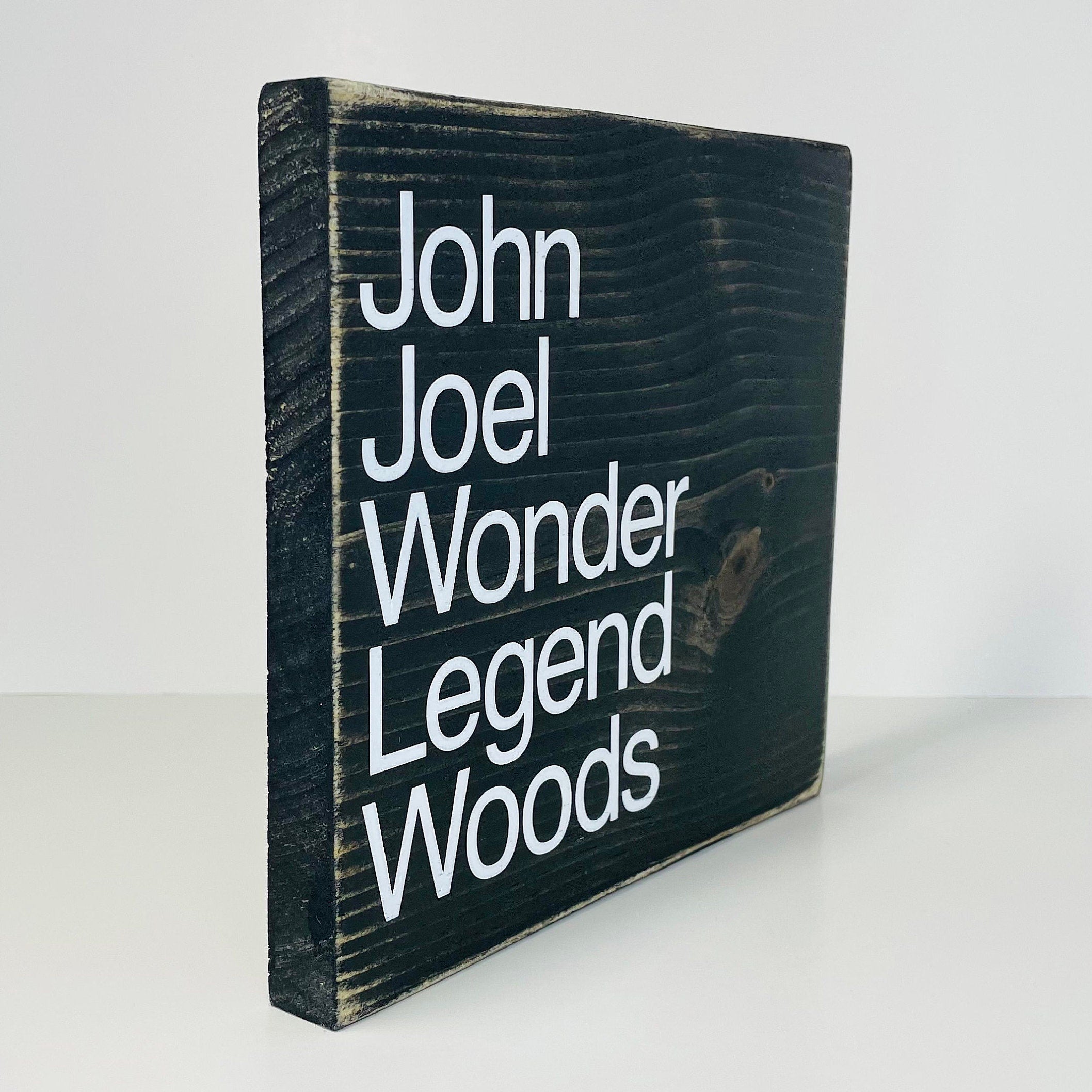 Personalized Piano Player Natural Wood sign | Three Sisters Studio